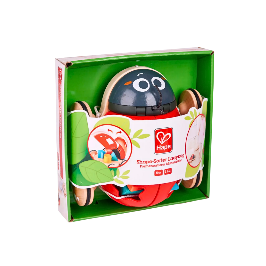 Hape Shape Sorter Ladybug 12m+ – The Little Store Thailand