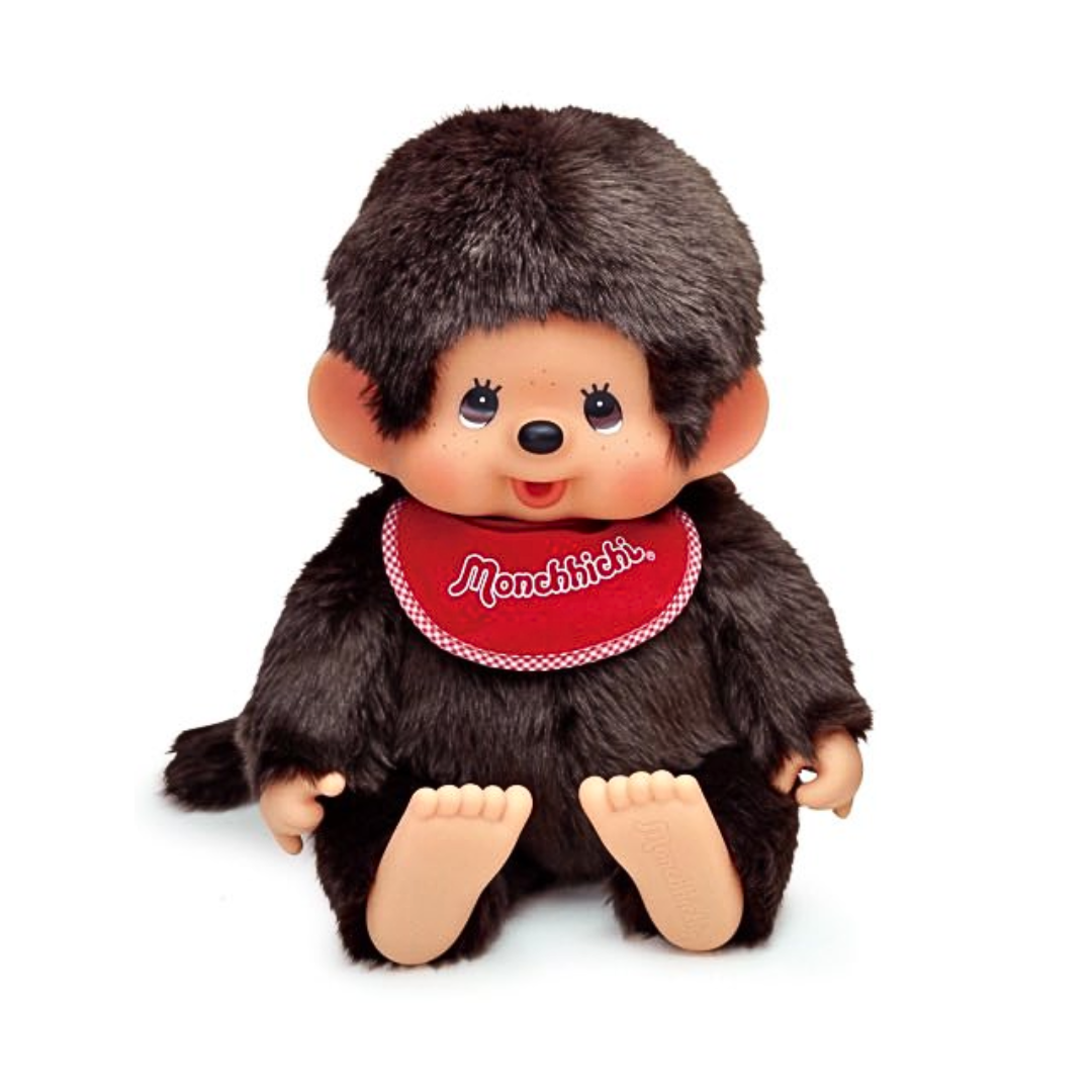 Monchhichi Plush Premium Standard Super Soft Brown L – The Little Store ...